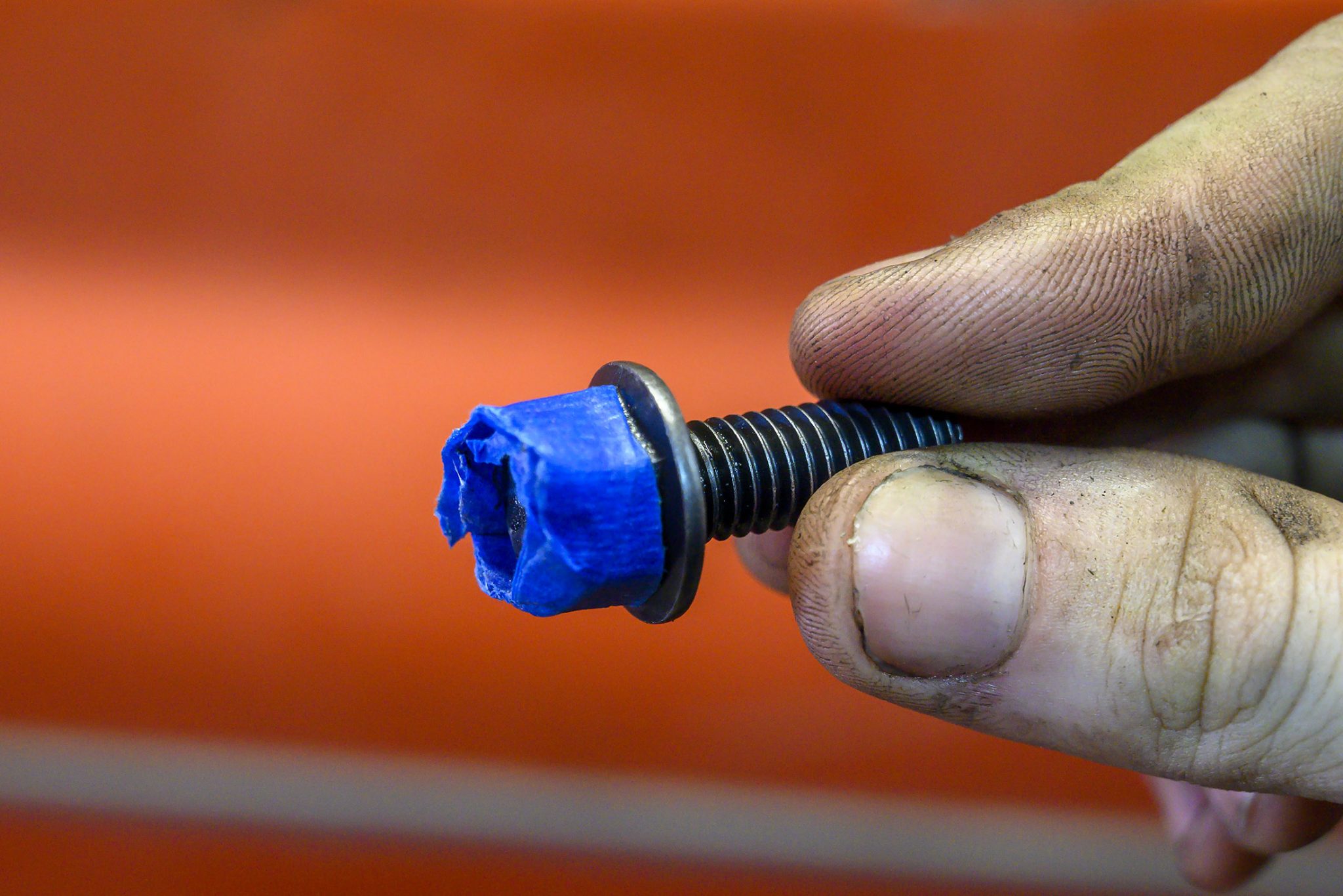 Three ways to stop a bolt falling from a socket when working in a tight ...