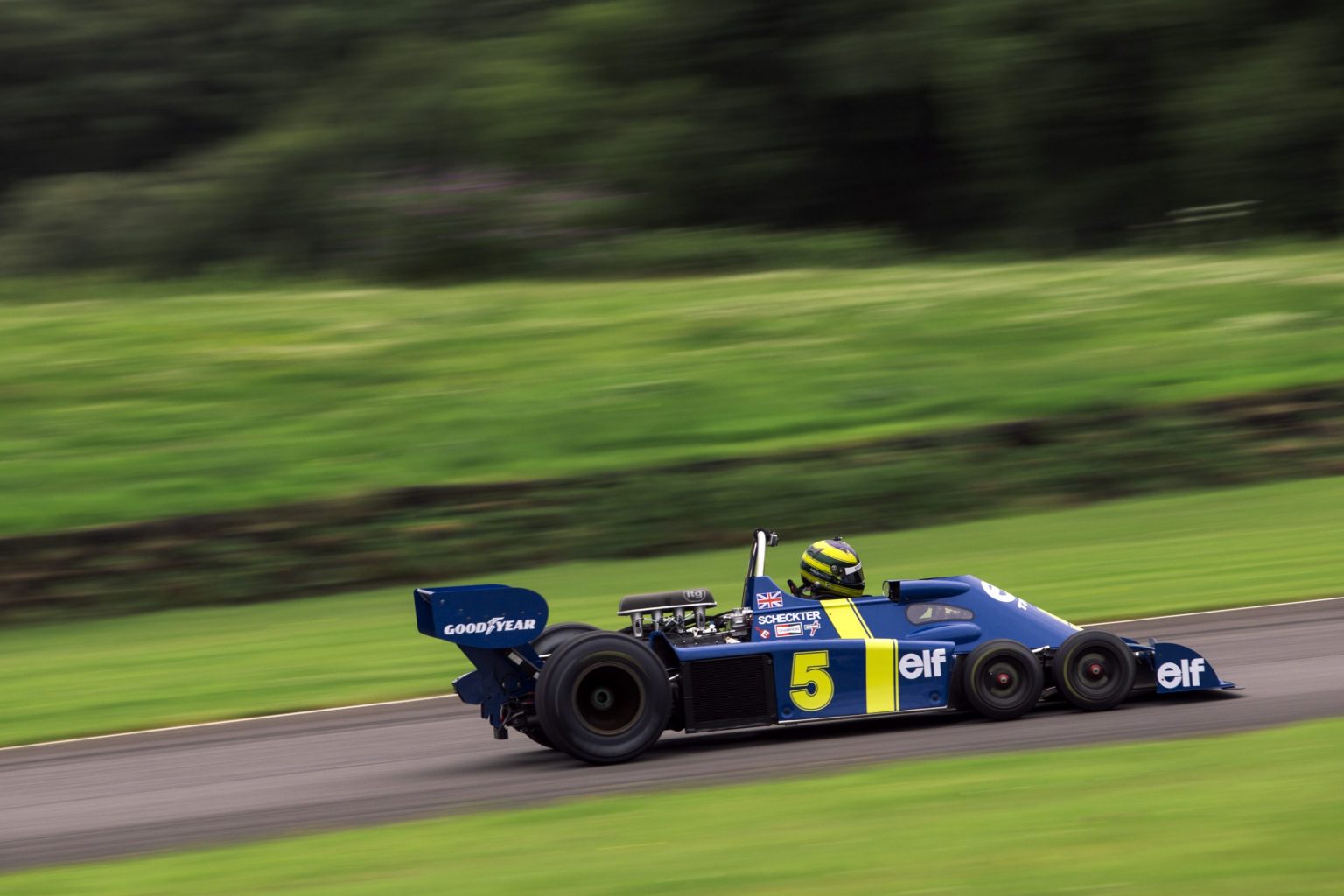 The epic challenge of building a Tyrrell P34 six-wheel F1 continuation ...