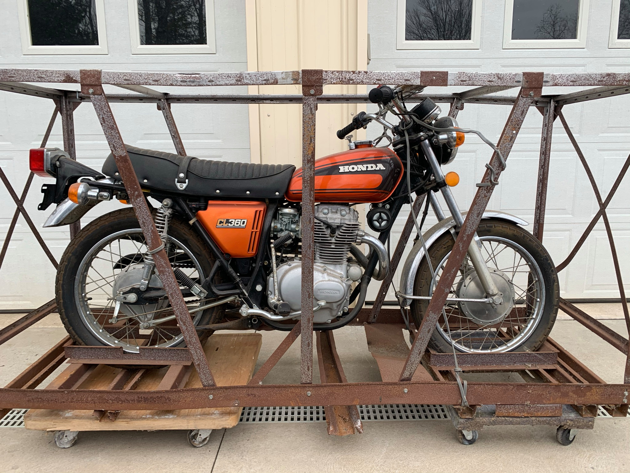 Still in its crate, this Honda CL360 is a 1970s time capsule | Hagerty UK