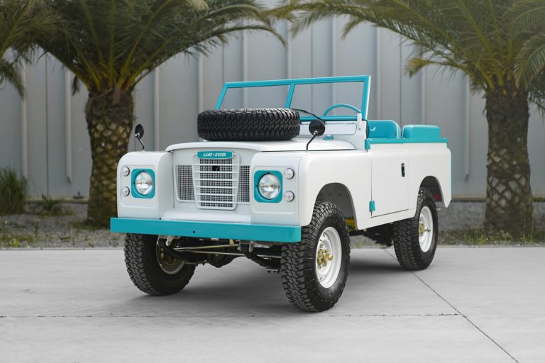 Solihull to Miami via Munich: Custom Land Rover is ready for the beach ...