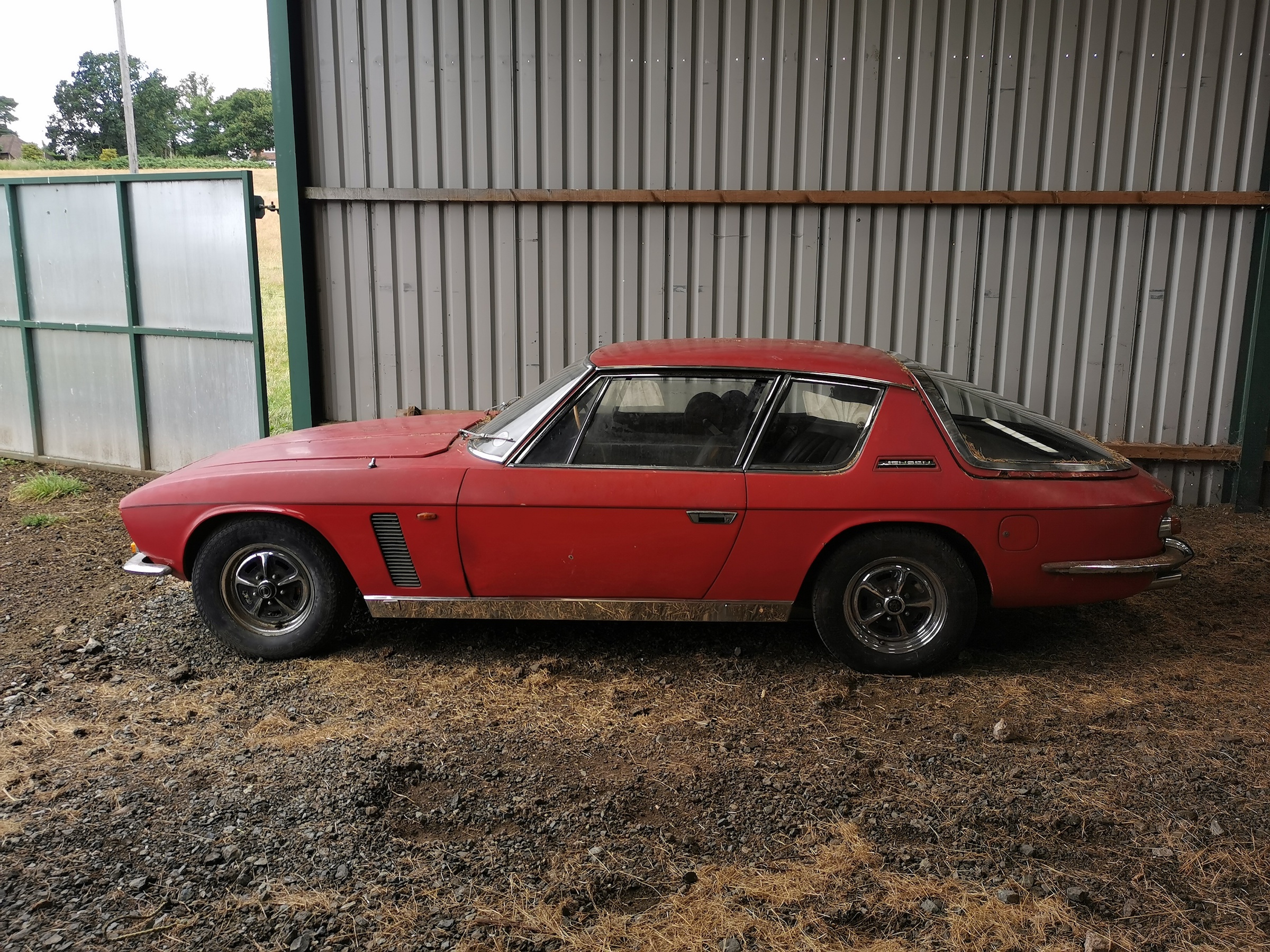 This cherry-red Jensen Interceptor is ripe for restoration | Hagerty UK