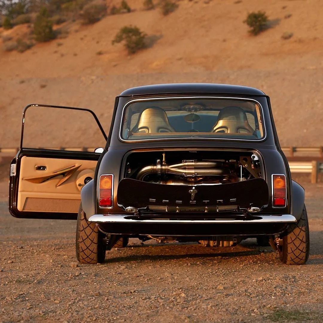 Think this restomod Mini looks good? Just wait until VTEC kicks in ...