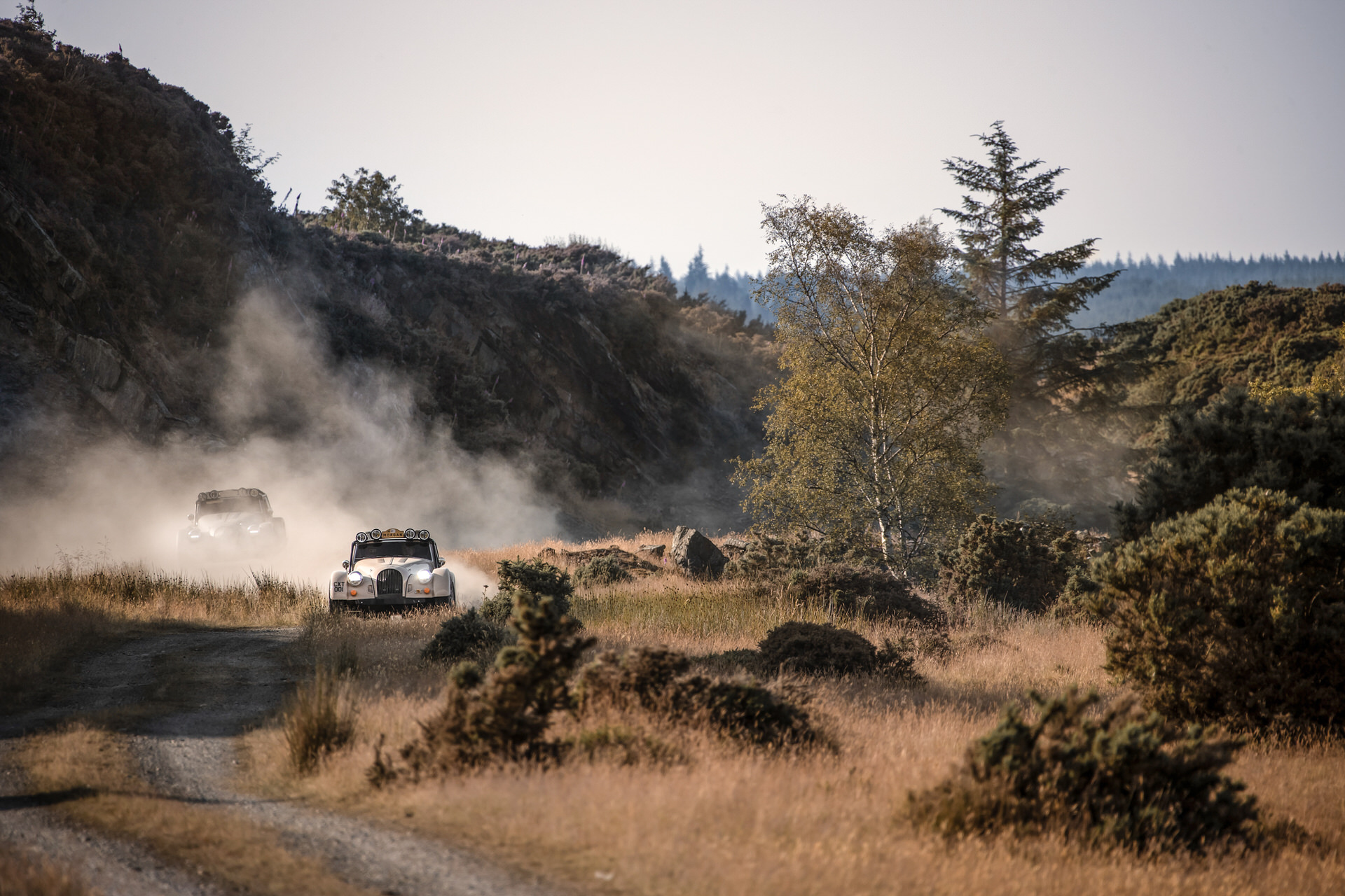 Send it in style with the rally-prepped Morgan Plus Four CX-T | Hagerty UK