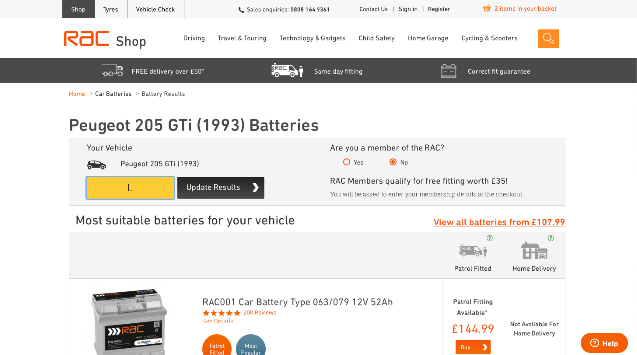 Reviewed & Rated: Online battery retailers | Hagerty UK