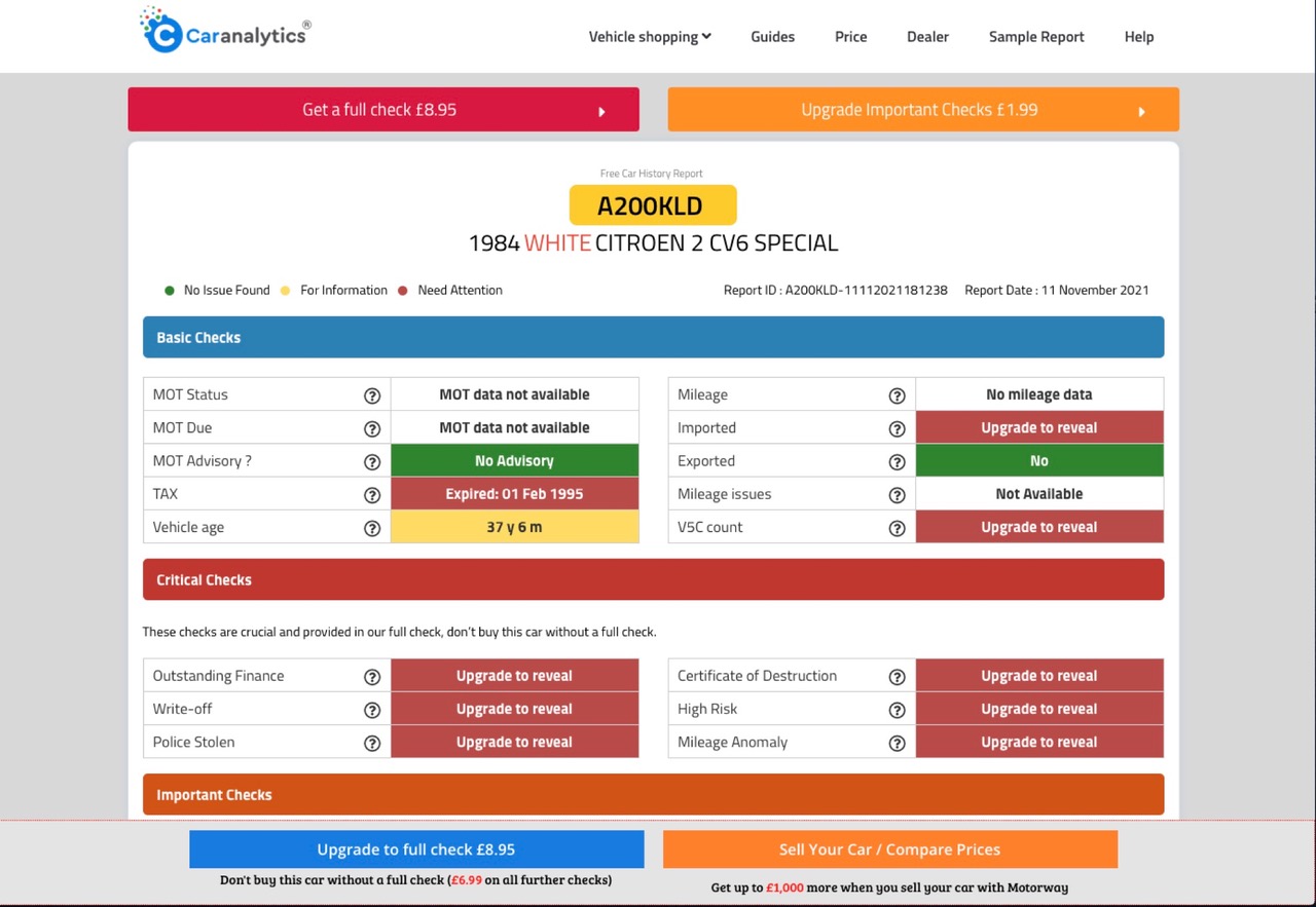 Reviewed & Rated: Car data checks put to the test | Hagerty UK