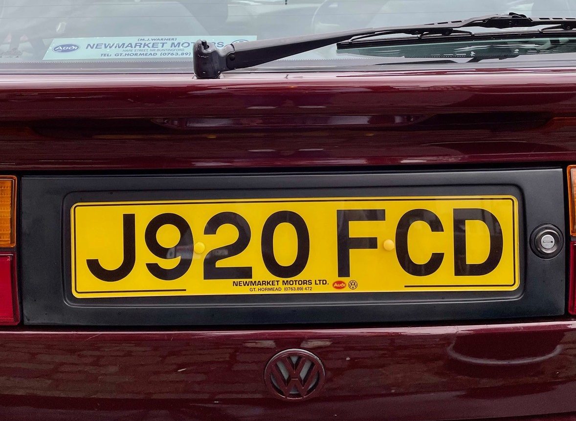 My numberplate perfection peculiarity | Hagerty UK