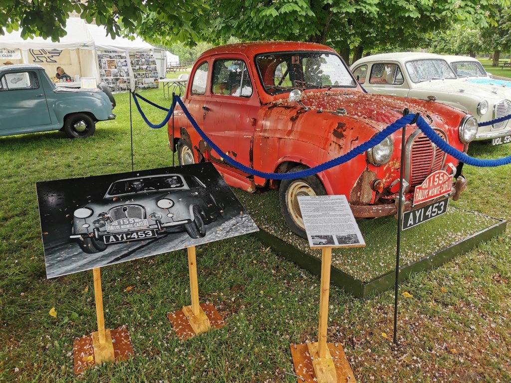 Rescued Monte Carlo Rally Austin A35 to tackle stages once again ...