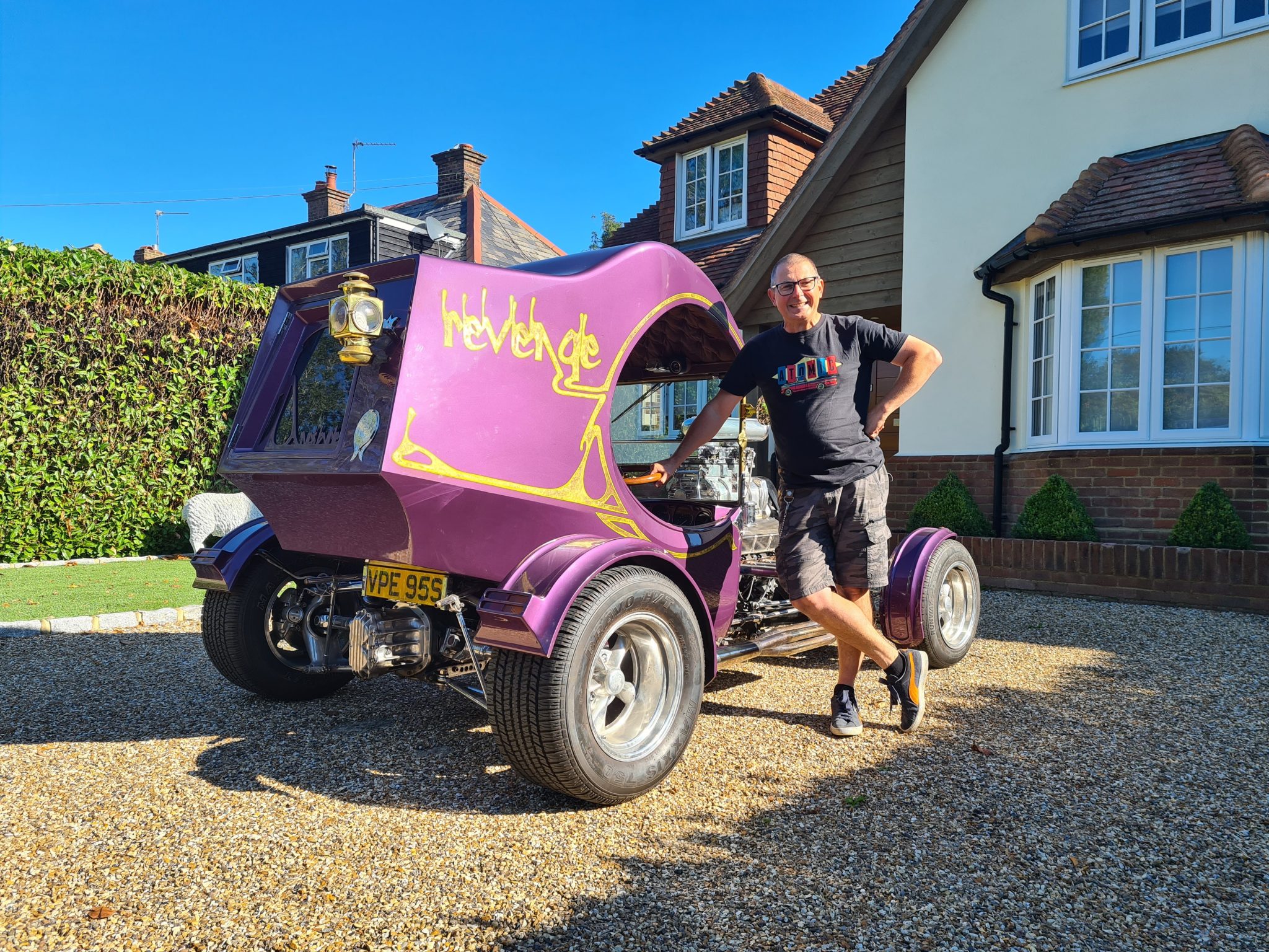 Back for Revenge: 1000 charitable miles in the most important hot rod ...