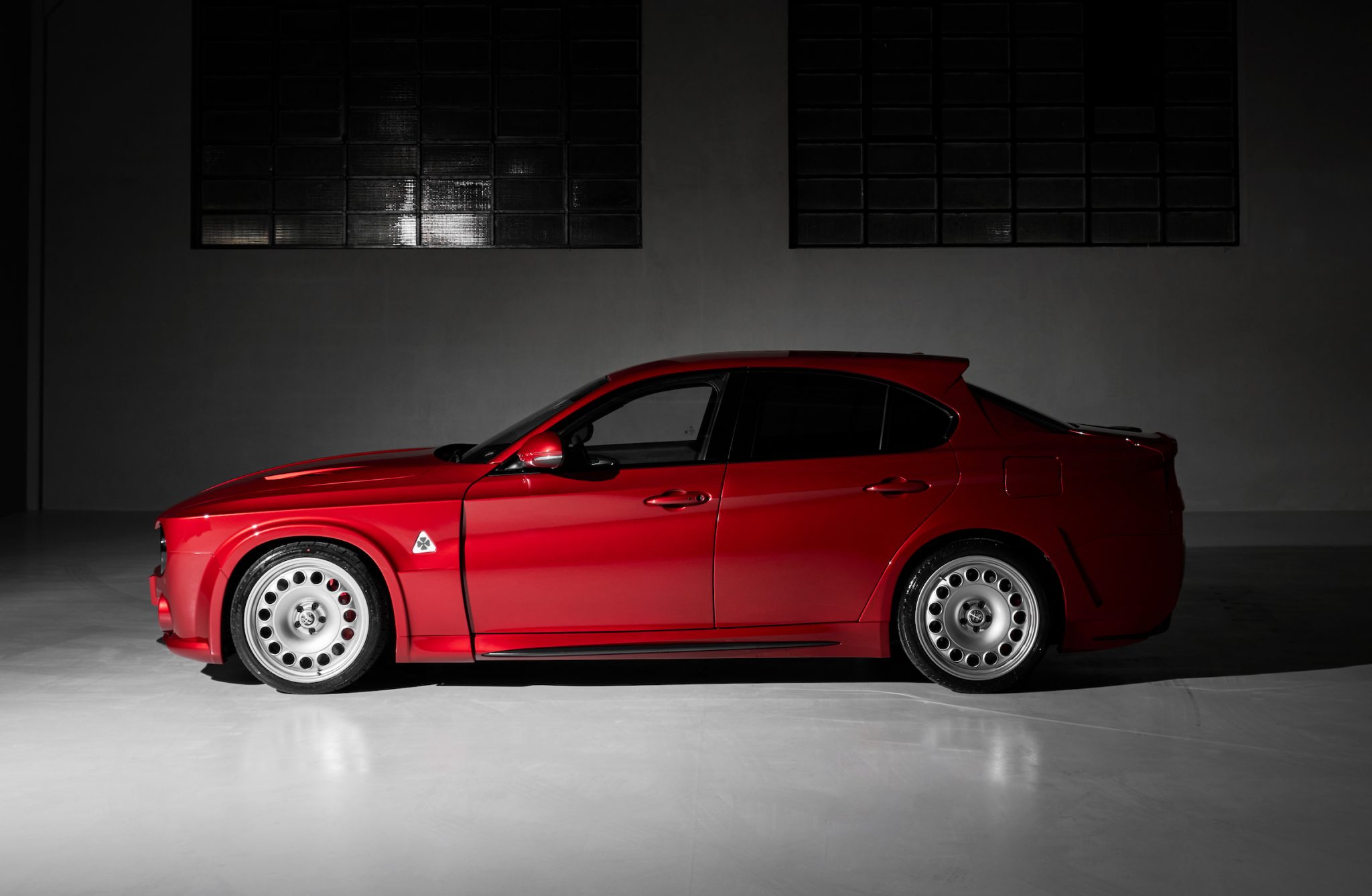 This "retro-mod" Alfa Romeo Giulia QV is a throwback to the 1960s ...