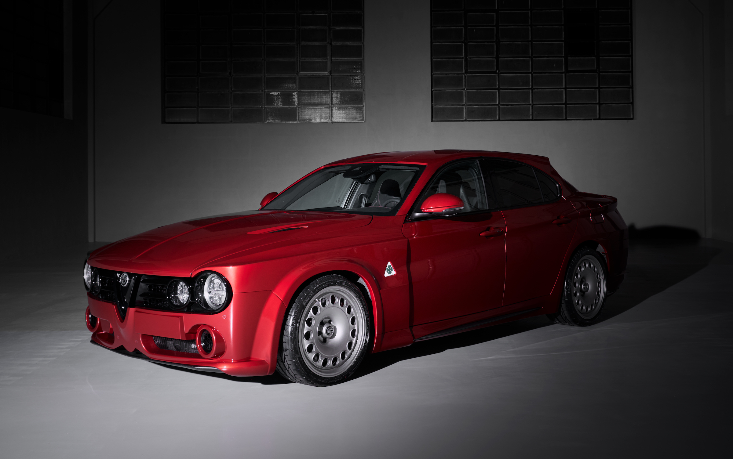 This "retro-mod" Alfa Romeo Giulia QV is a throwback to the 1960s ...