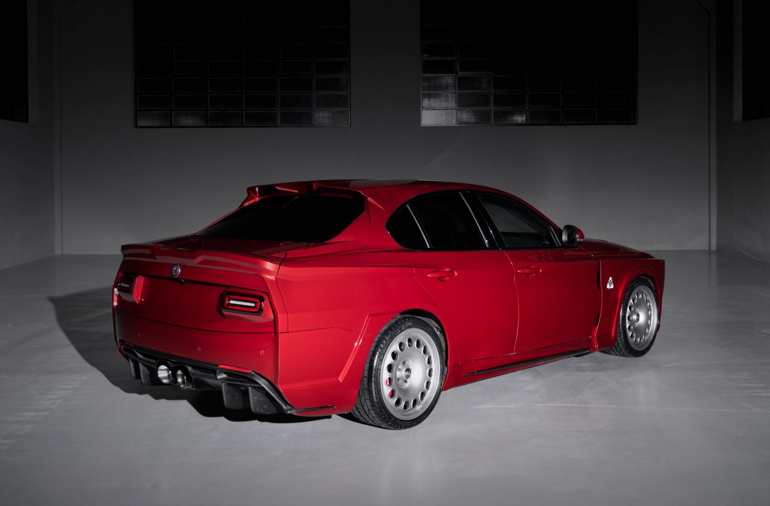 This "retro-mod" Alfa Romeo Giulia QV is a throwback to the 1960s ...