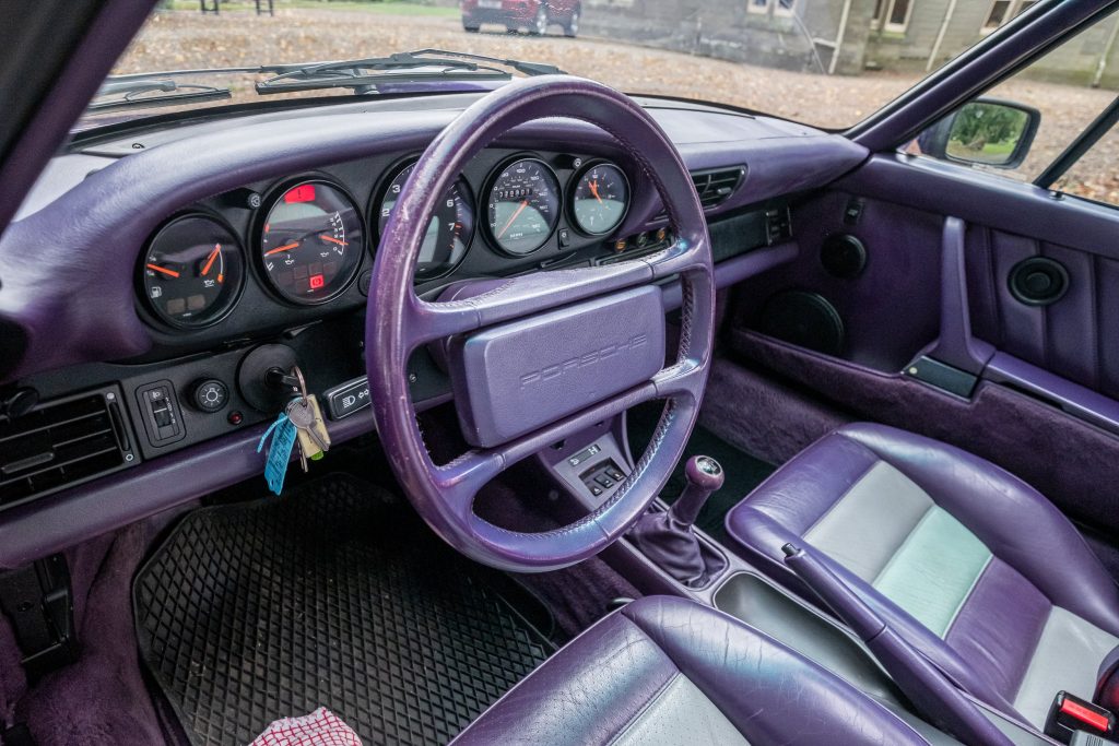 Porsche's purple-haze show car wasn't made for shrinking violets ...