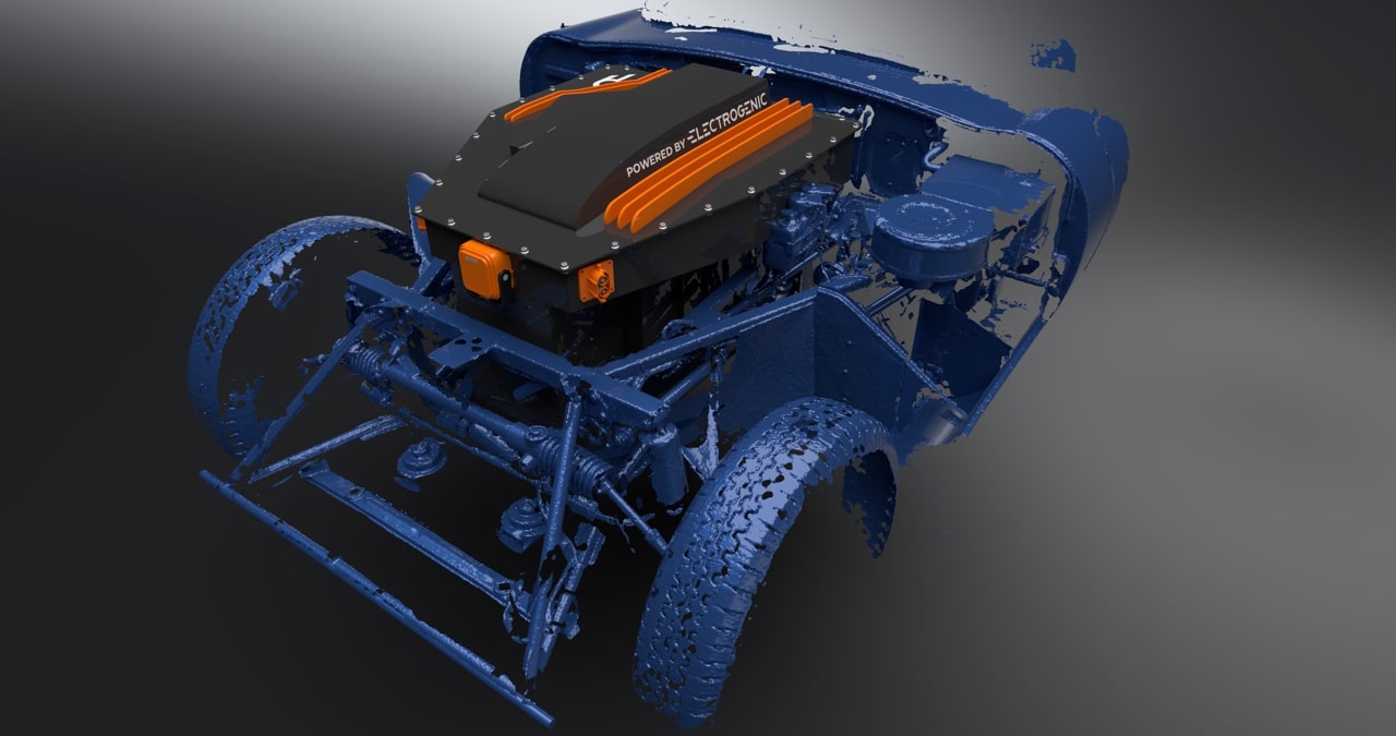 New drop-in kits electrify the E-Type, 911, and Defender | Hagerty UK