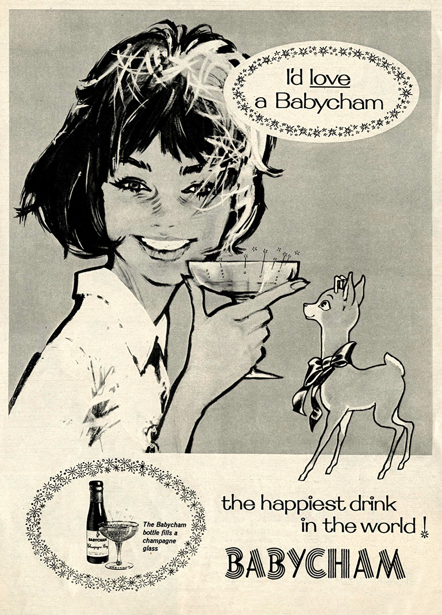 Make mine a Babycham – and throw in a Rolls-Royce while you're at it ...