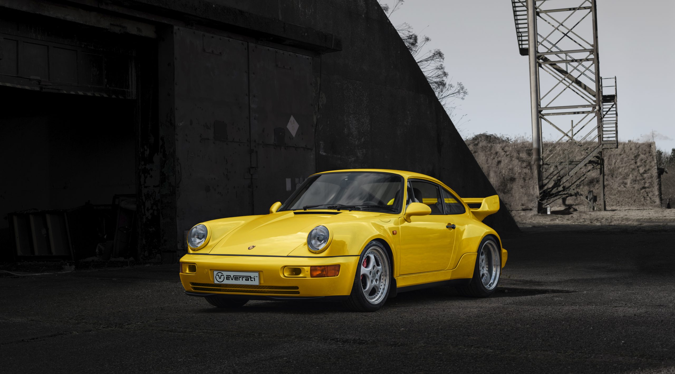 Mellow yellow Porsche 911 RSR tribute goes electric | Hagerty UK