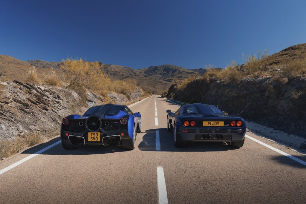 EXCLUSIVE: The GMA T.50 Finally Meets Its Ancestor, the McLaren F1 ...